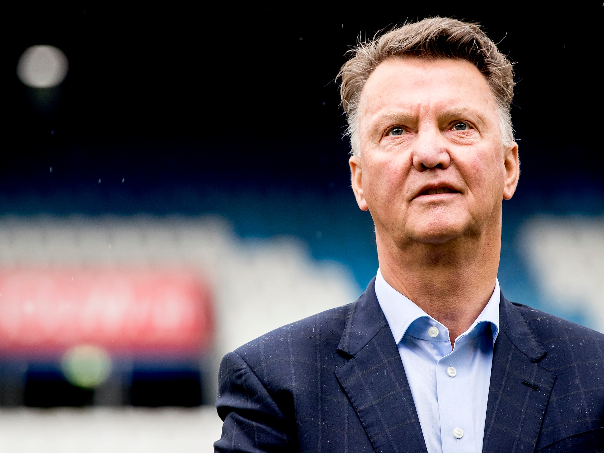 Grote opluchting voor Louis van Gaal