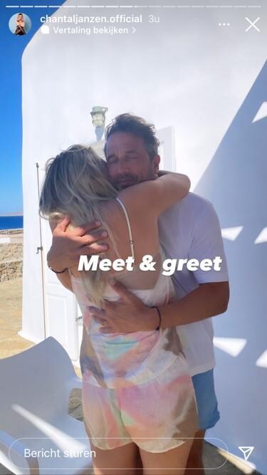 Chantal Janzen zet jarige man in het zonnetje, maar geliefde Marco is daar alles behalve blij mee