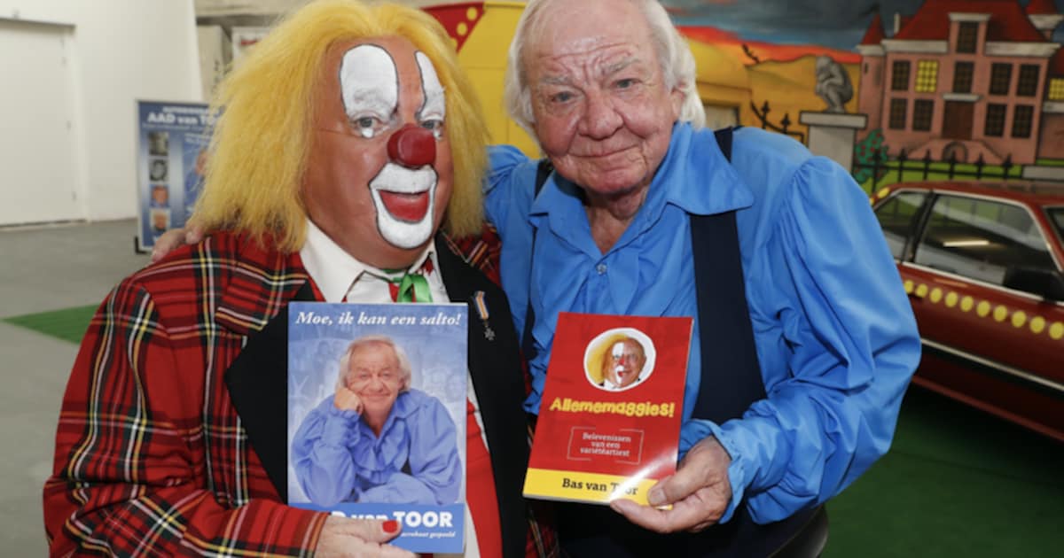 Bas van Toor (clown Bassie) wordt 86 jaar, groot feest georganiseerd