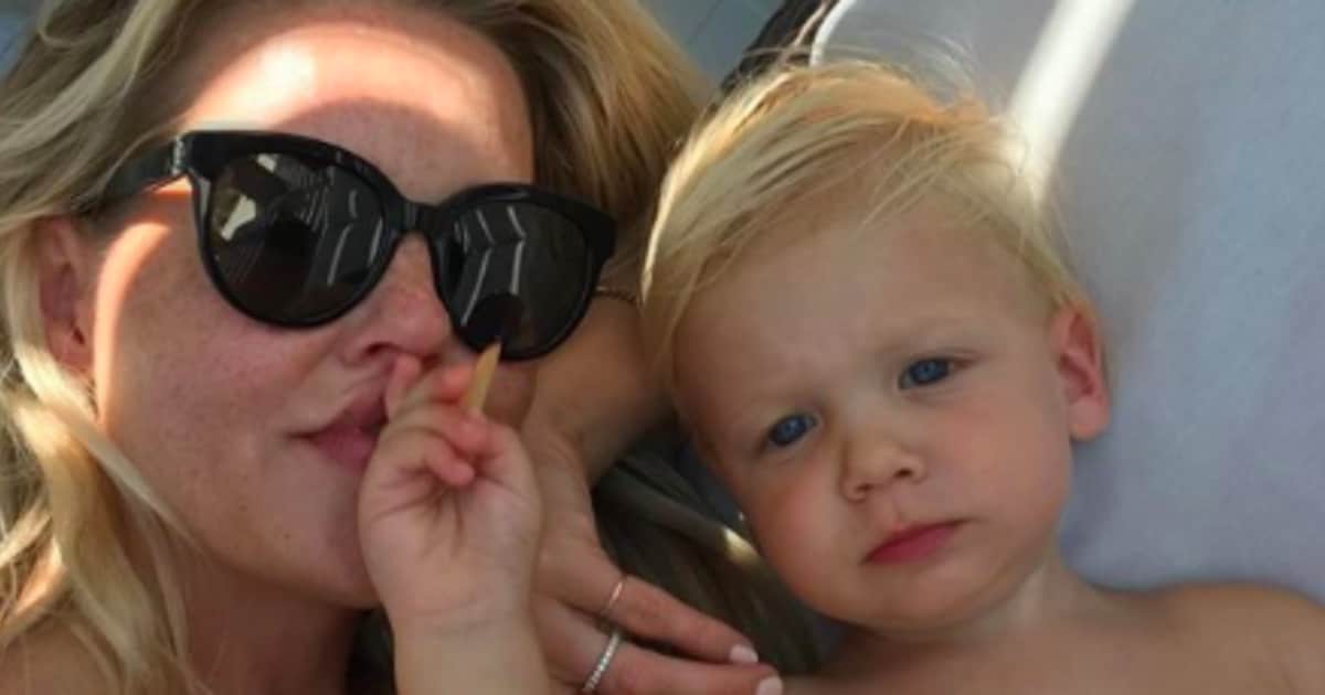 Zien: zoontje Chantal Janzen absoluut geen fan van 'lekkernij'