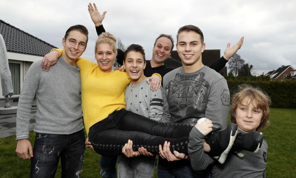 Hiep hiep hoera! Zoon Frans en Mariska Bauer vandaag jarig