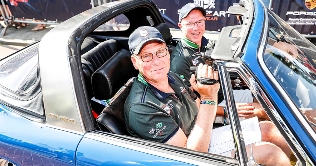 In beeld: Jan de Hoop met levenspartner Coen in de Tourklasse