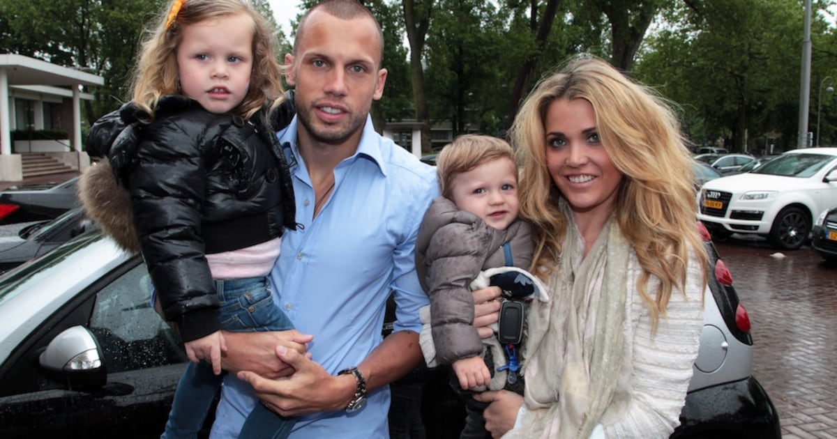 Johnny en Charlotte-Sophie Heitinga trotse ouders geworden van dochtertje