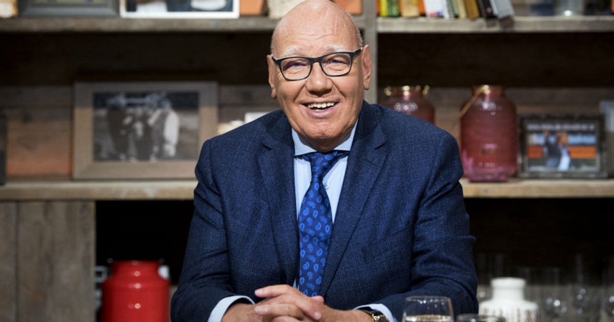 Kees Jansma maakte gisteren noodgedwongen zijn terugkeer als presentator