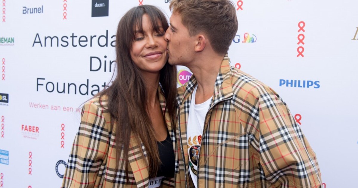 Lil' Kleine en Jaimie Vaes weer gewoon samen gespot Ibiza