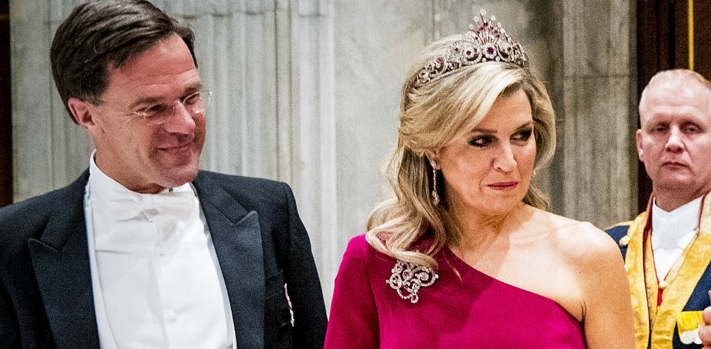 Foutje: Máxima wordt aangezien voor vriendin Mark Rutte