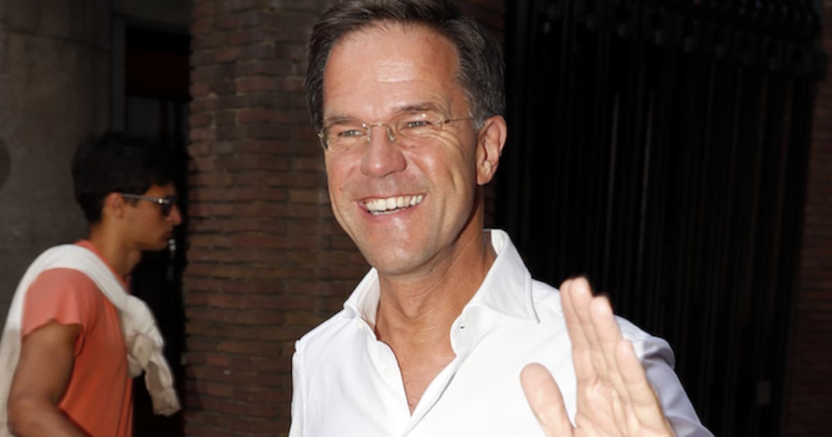 Mark Rutte in het wild gespot tijdens korte vakantie in eigen land