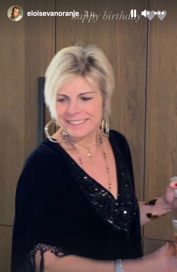 Eloise deelt foto van jarige moeder Laurentien