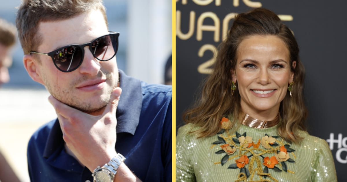Angela Schijf had 'een spontane ontmoeting' met schaatser Sven Kramer