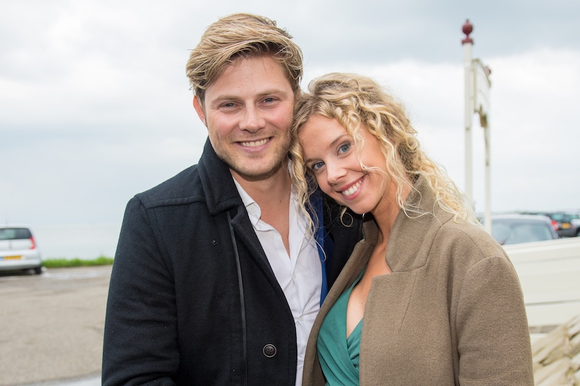 Tim Douwsma helemaal in de wolken met pasgeboren zoontje