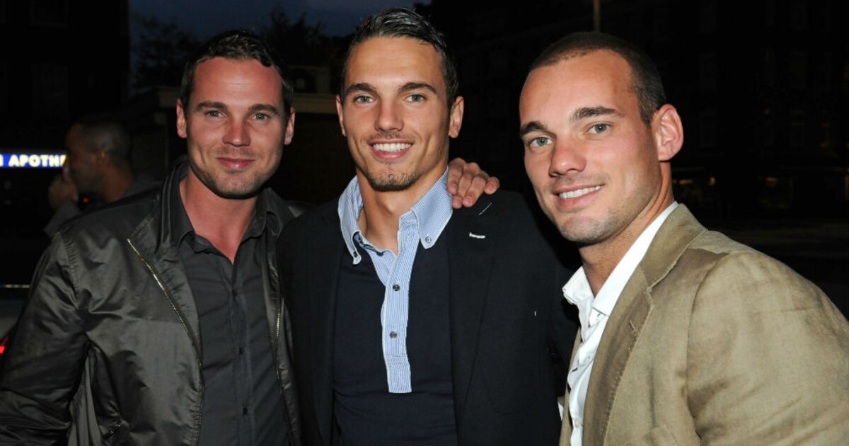 Wesley en Rodney Sneijder zetten zich in voor de voedselbank