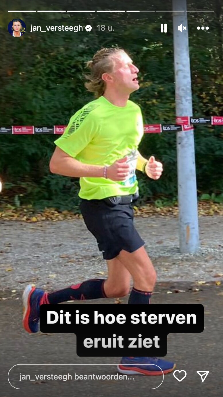 Bijzonder: Jan Versteegh loopt Marathon van Amsterdam in precies ...