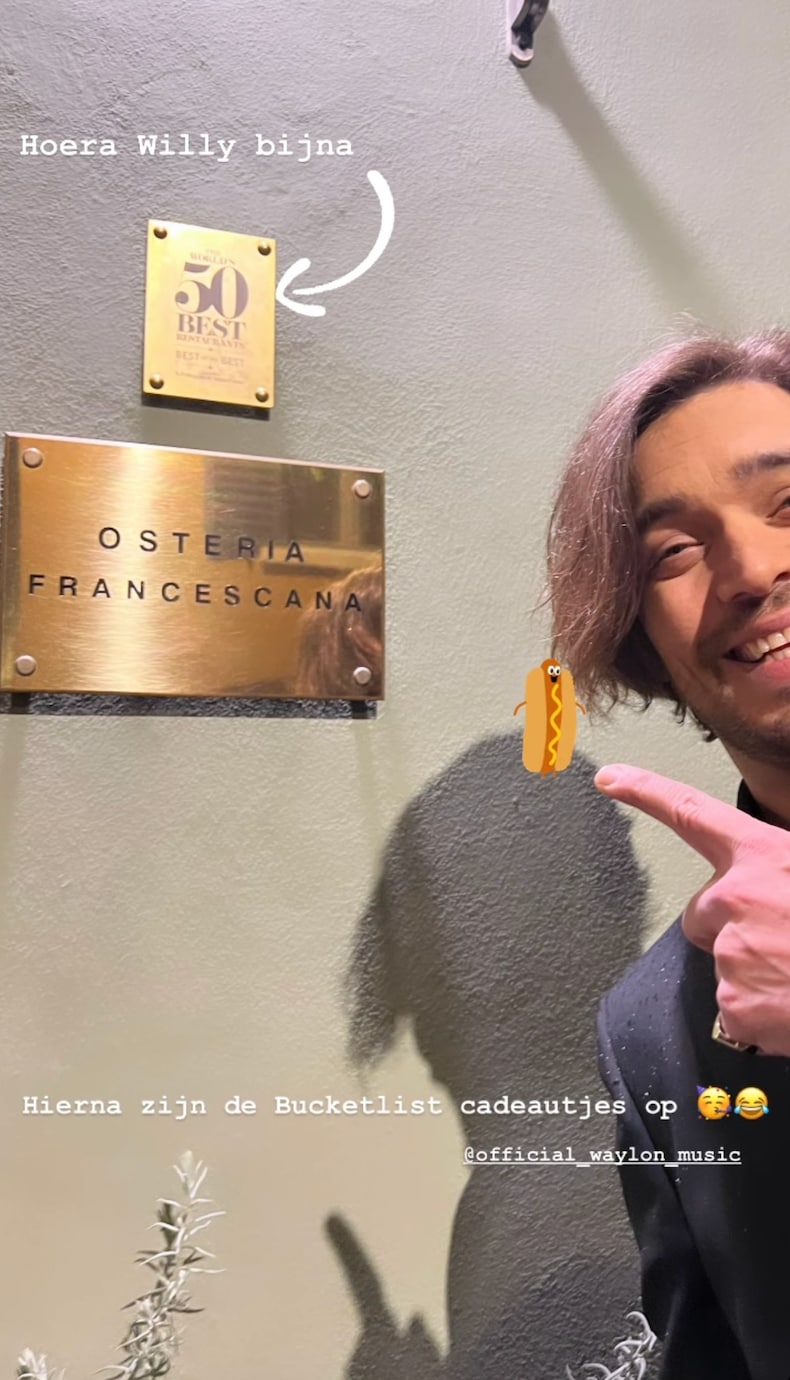 Waylon en Bibi Breijman genieten samen van quality time in Italië