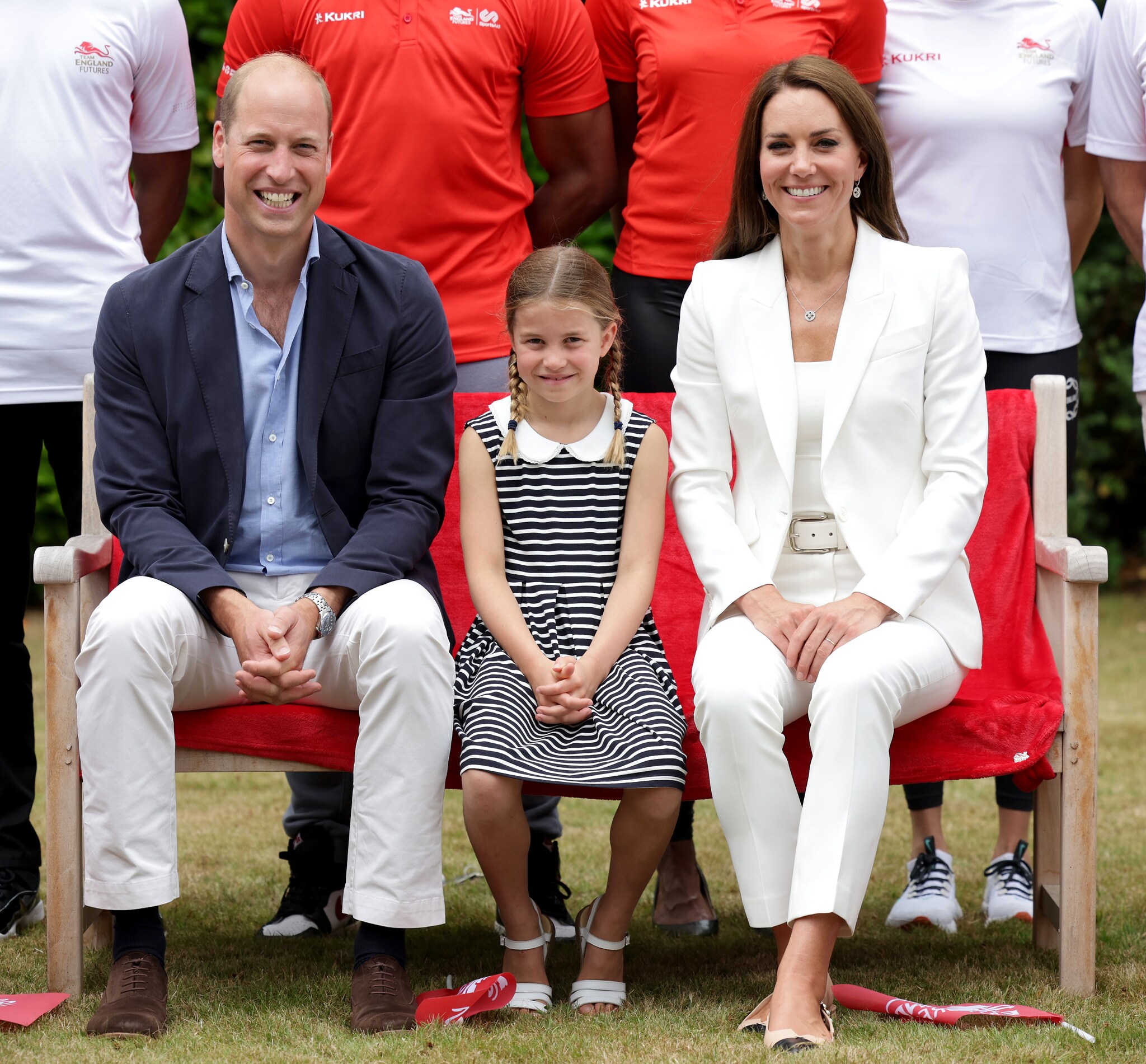 William en Catherine delen zoete foto van jarige Charlotte (8)