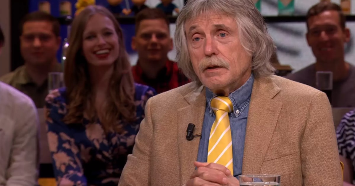 Zó zag Johan Derksen er vroeger uit