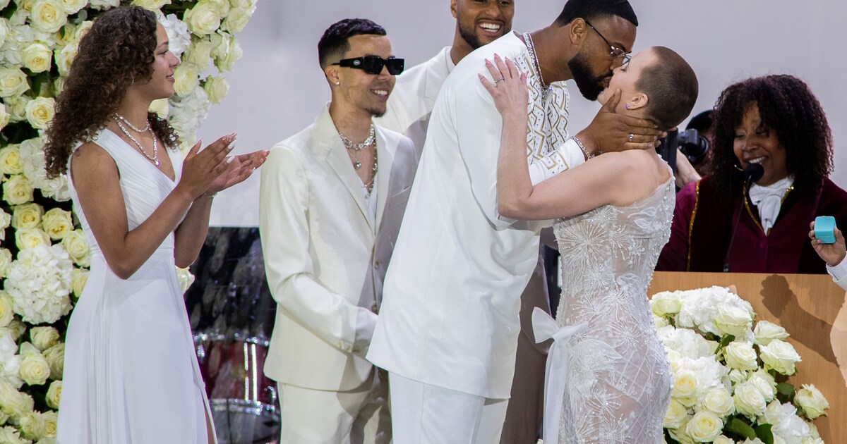 Anouk staat stil bij eerste huwelijksdag met partner Dominique