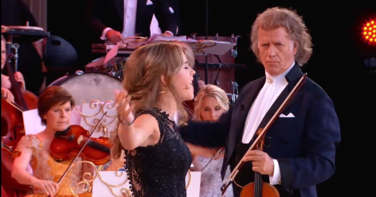André Rieu en 15-jarige Emma brengen hun versie van ‘Voilà’ uit