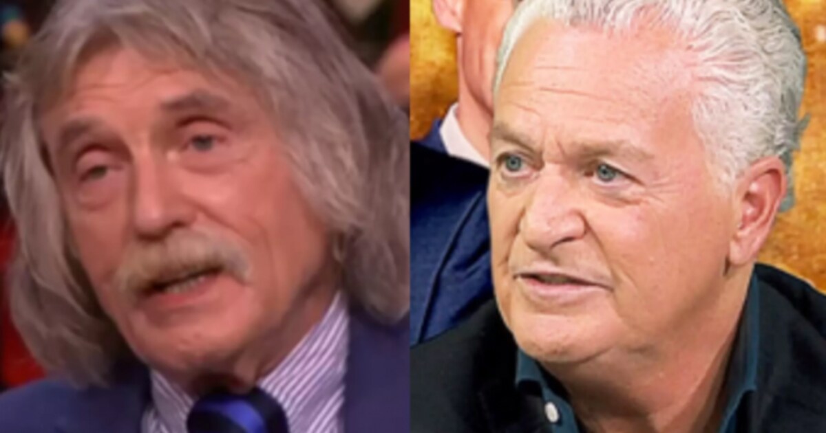 Ruzie binnen SBS6: Bram Moszkowicz wil Johan Derksen uit Kerstpromo ...