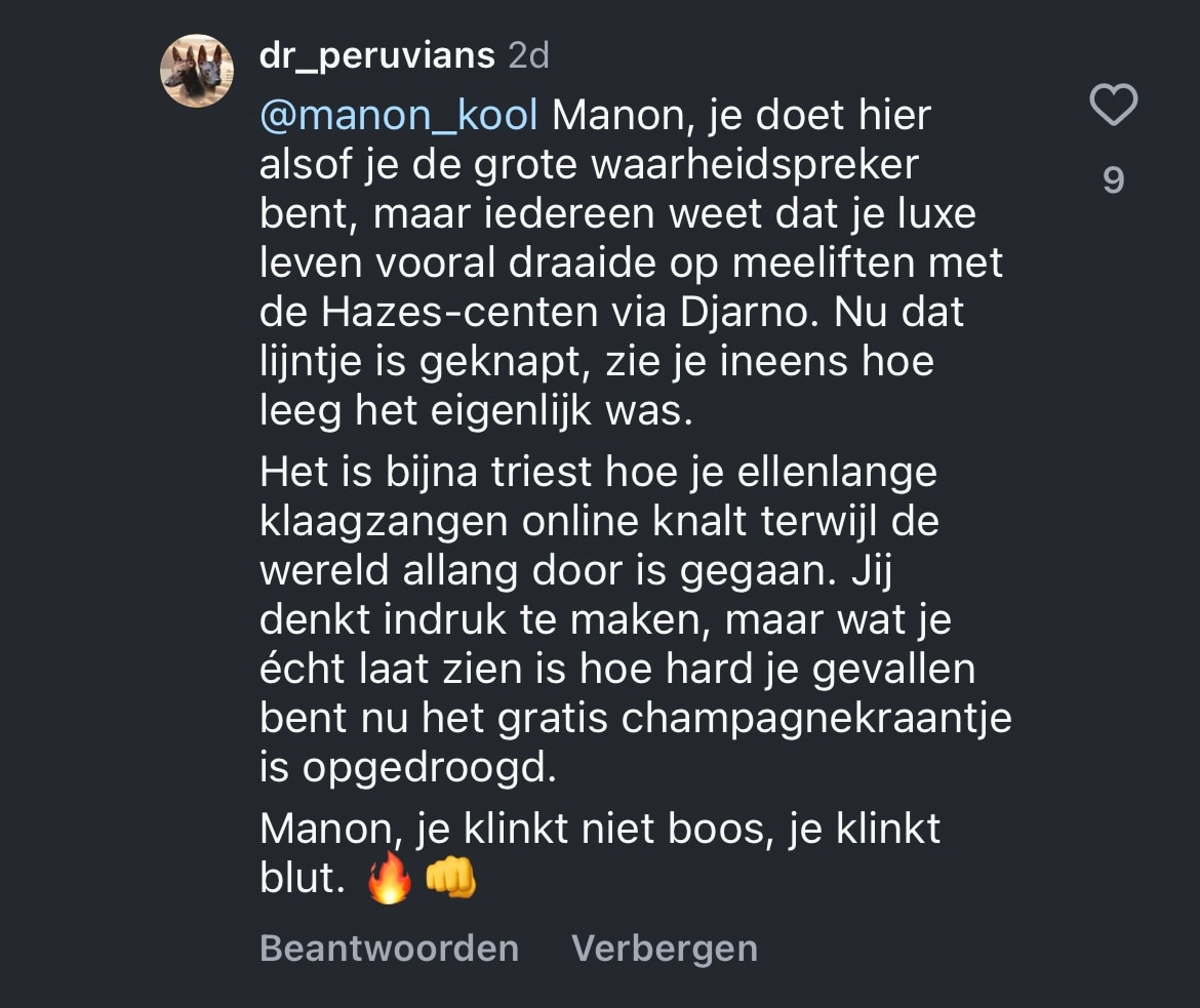 Felle ruzie om André Hazes breuk: vriendin Djarno slaat terug