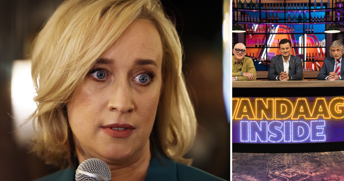 Eva Jinek deelt ludieke steek uit naar Vandaag Inside