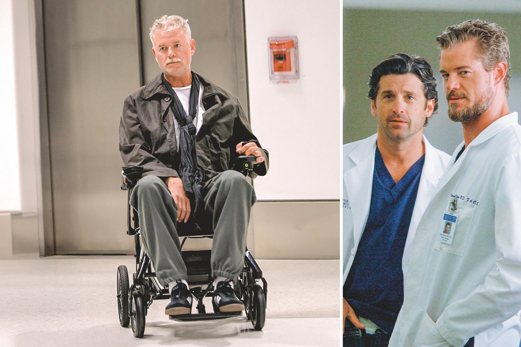 Grey’s Anatomy-ster Eric Dane steeds meer in de greep van ALS