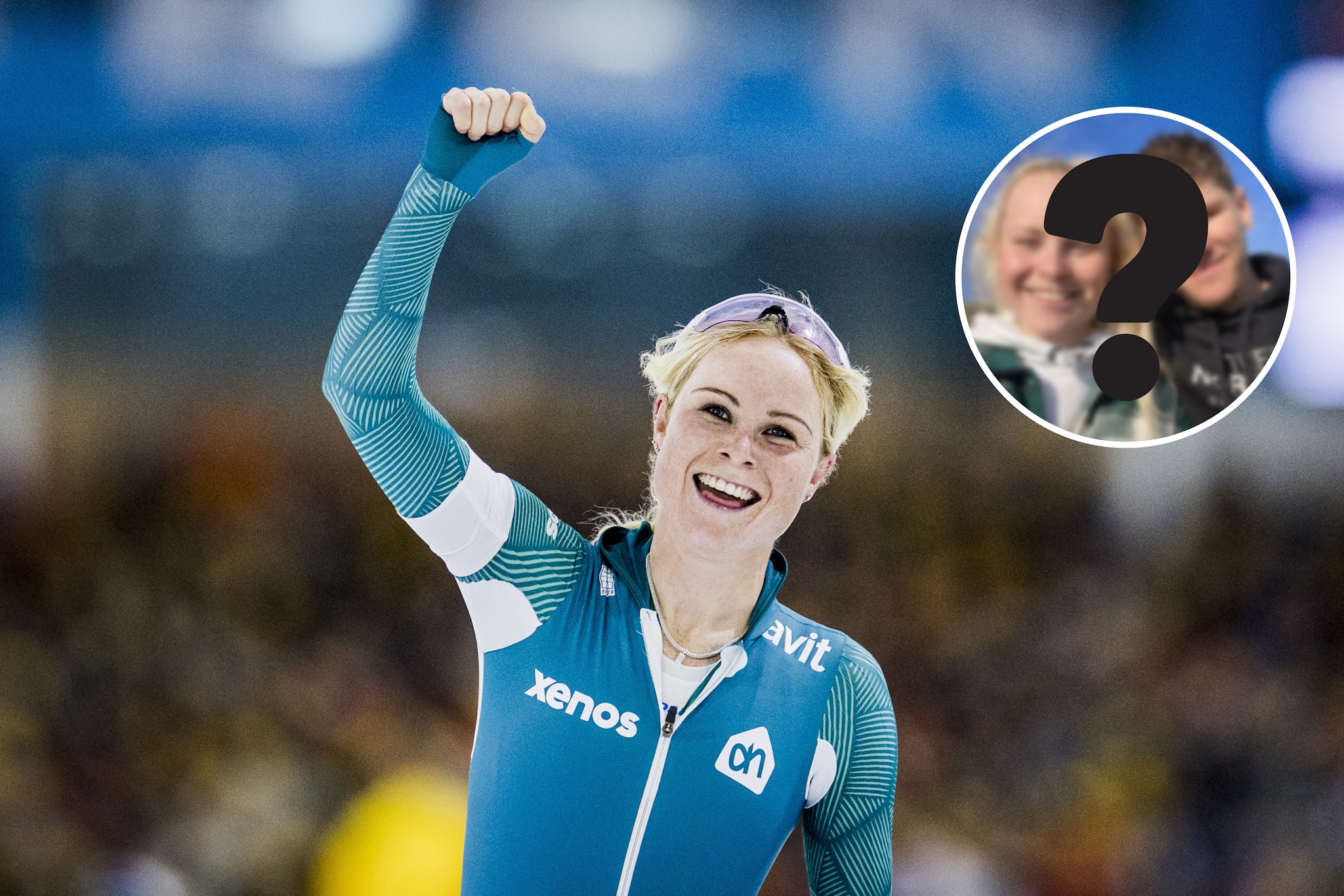 Dít is de vriend van olympisch schaatsster Marijke Groenewoud