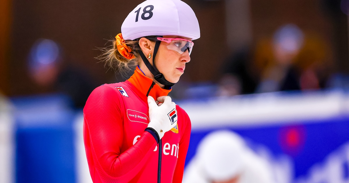 Shorttracker Suzanne Schulting emotioneel na zware jaren